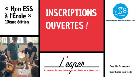 Mon ESS à l'école : ouverture des inscriptions année scolaire 2025-26
